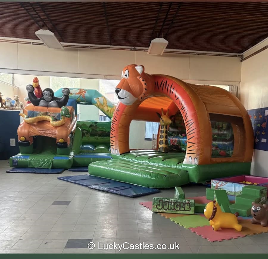 Ultimate Jungle Adventure - Bouncy Castle, Inflatables & Soft Play Hire ...